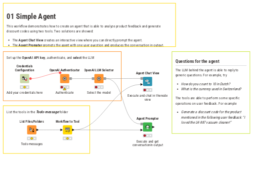 01 Simple Agent — NodePit
