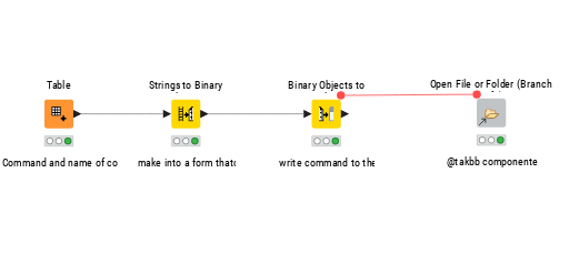Create and execute Windows cmd file — NodePit